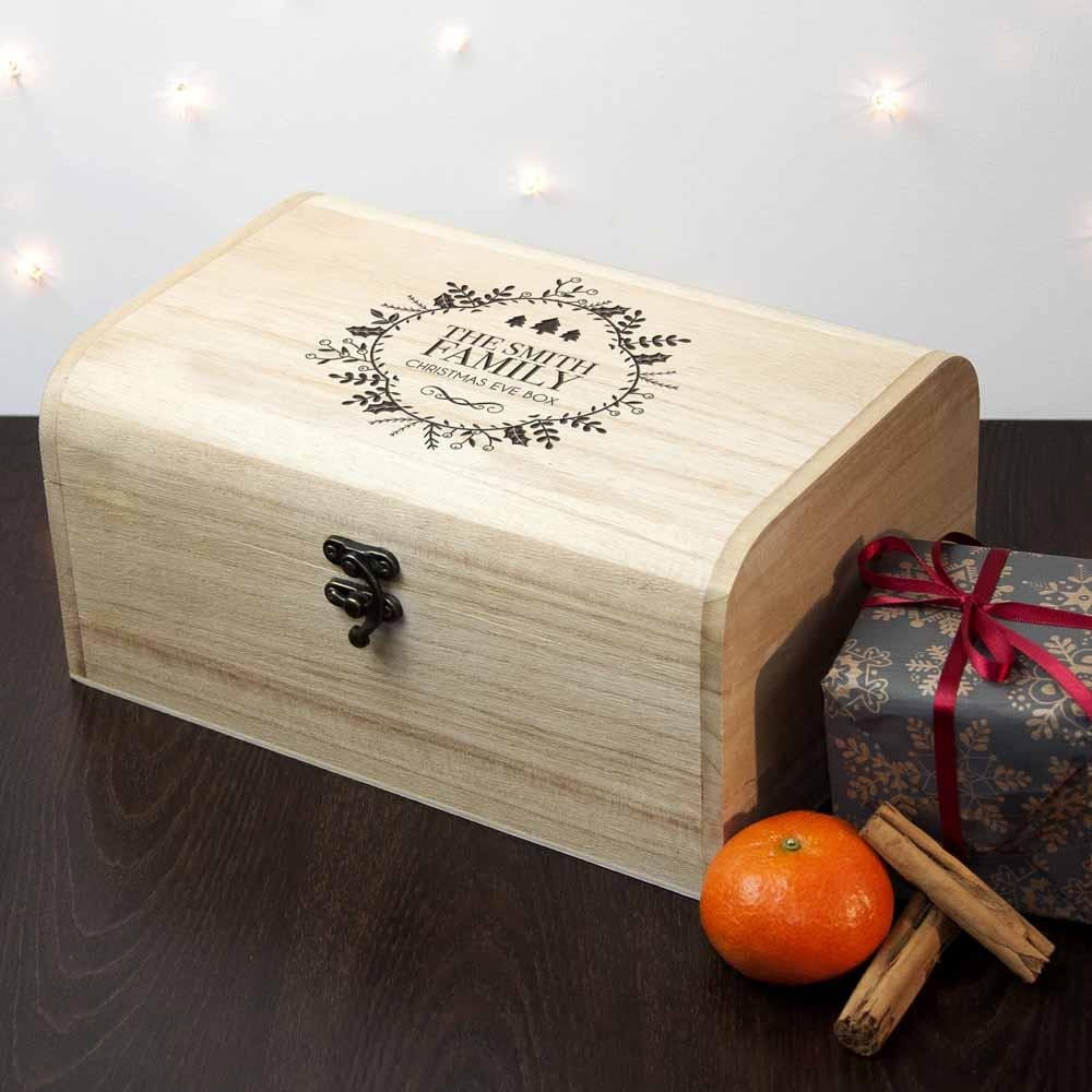 Personalised Traditional Family Christmas Eve Chest | Etsy