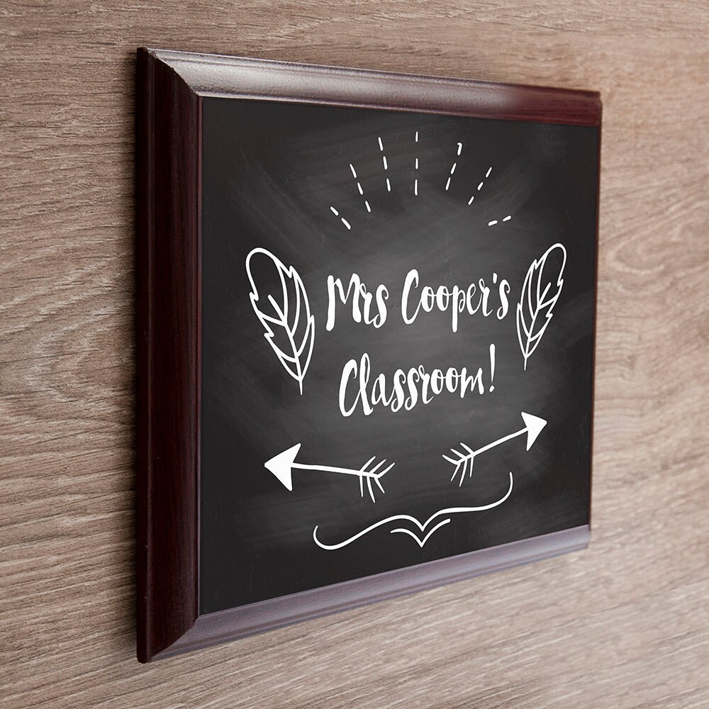 Personalised Teacher's Classroom Sign - Etsy