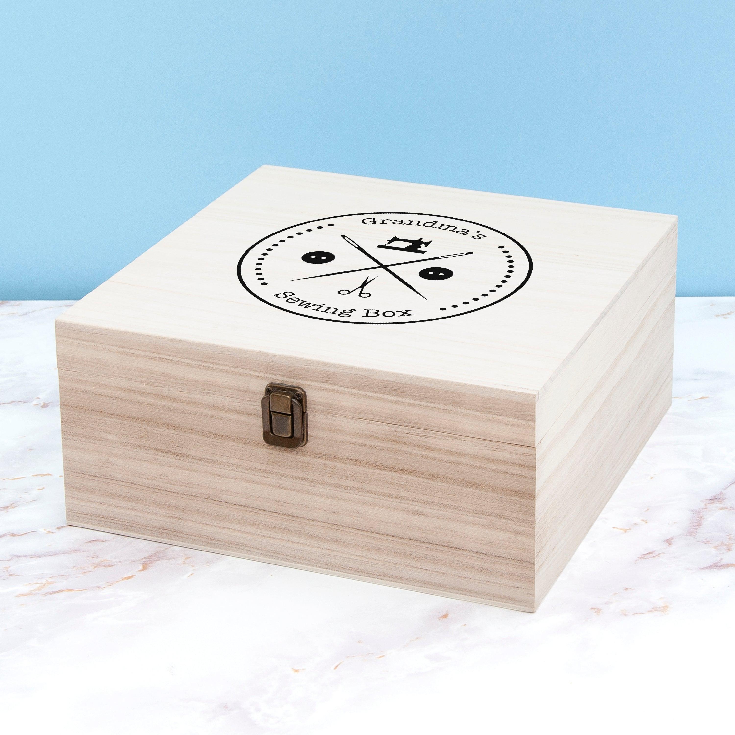 Personalised Sewing Box - Etsy