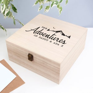 Personalised Adventure Memories Box - Etsy
