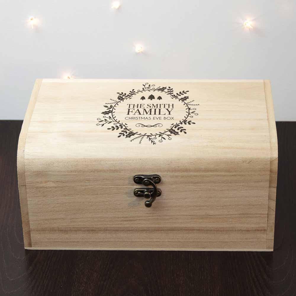 Personalised Traditional Family Christmas Eve Chest | Etsy