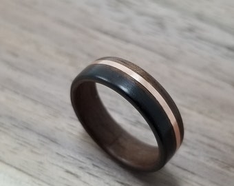 Copper Inlay Wood | Etsy