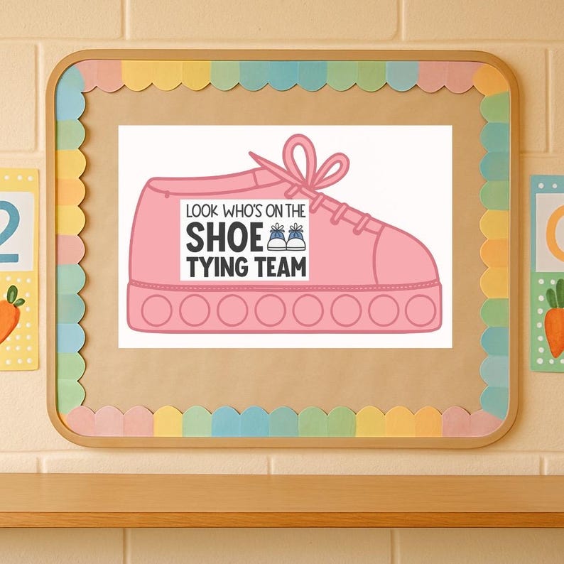 Shoe Tying Club Poster | Classroom Helper Display | Digital Download ...
