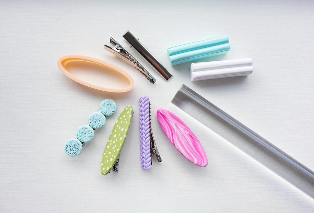 Polymer Clay DIY Hair Clip Kit | Make Your Own Hair Clips | Letterbox ...