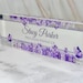 Customized Acrylic Name Plate Block Personalized Office Desk Sign ...