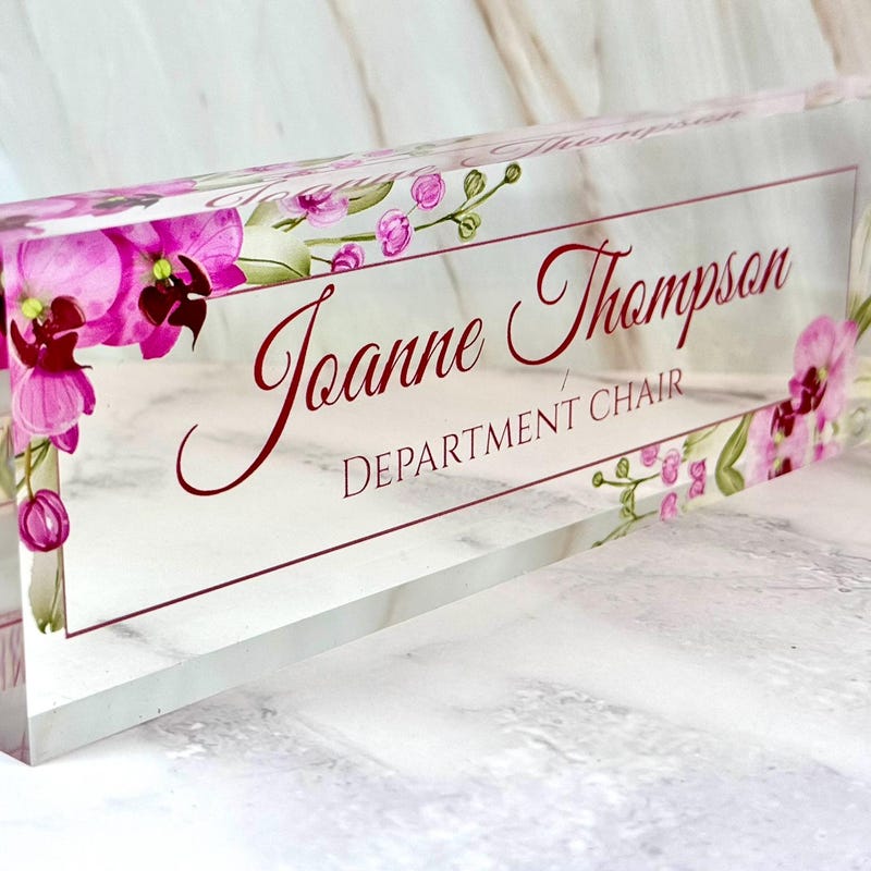 Custom Name Plaques - Etsy