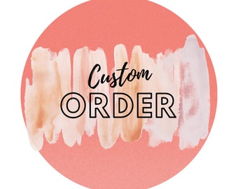 Custom Order Card | Etsy