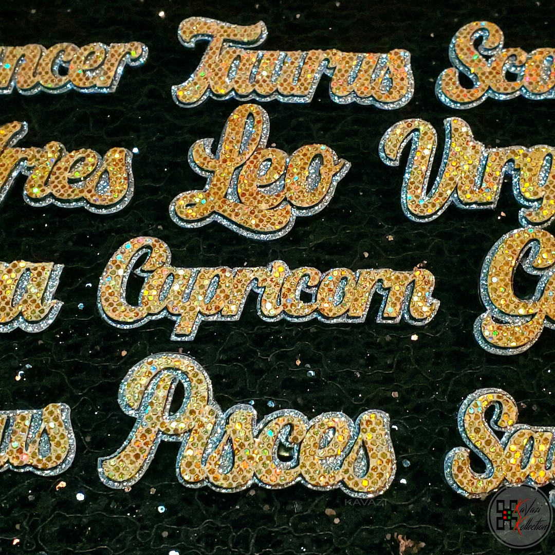 Zodiac Sign Astrology Pin Resin Brooch Birthday Gift for Her - Etsy