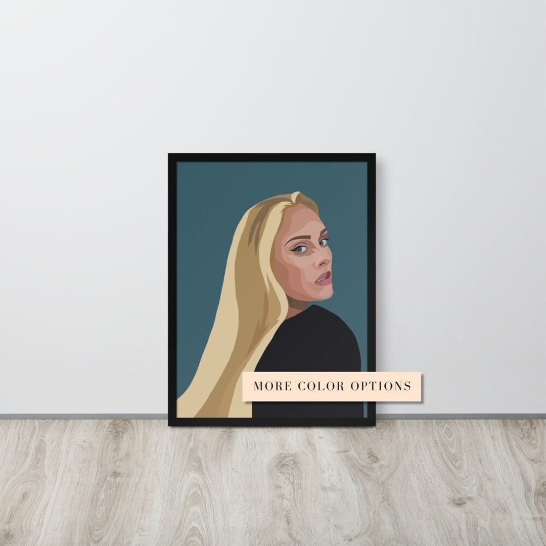 Adele Poster - Etsy