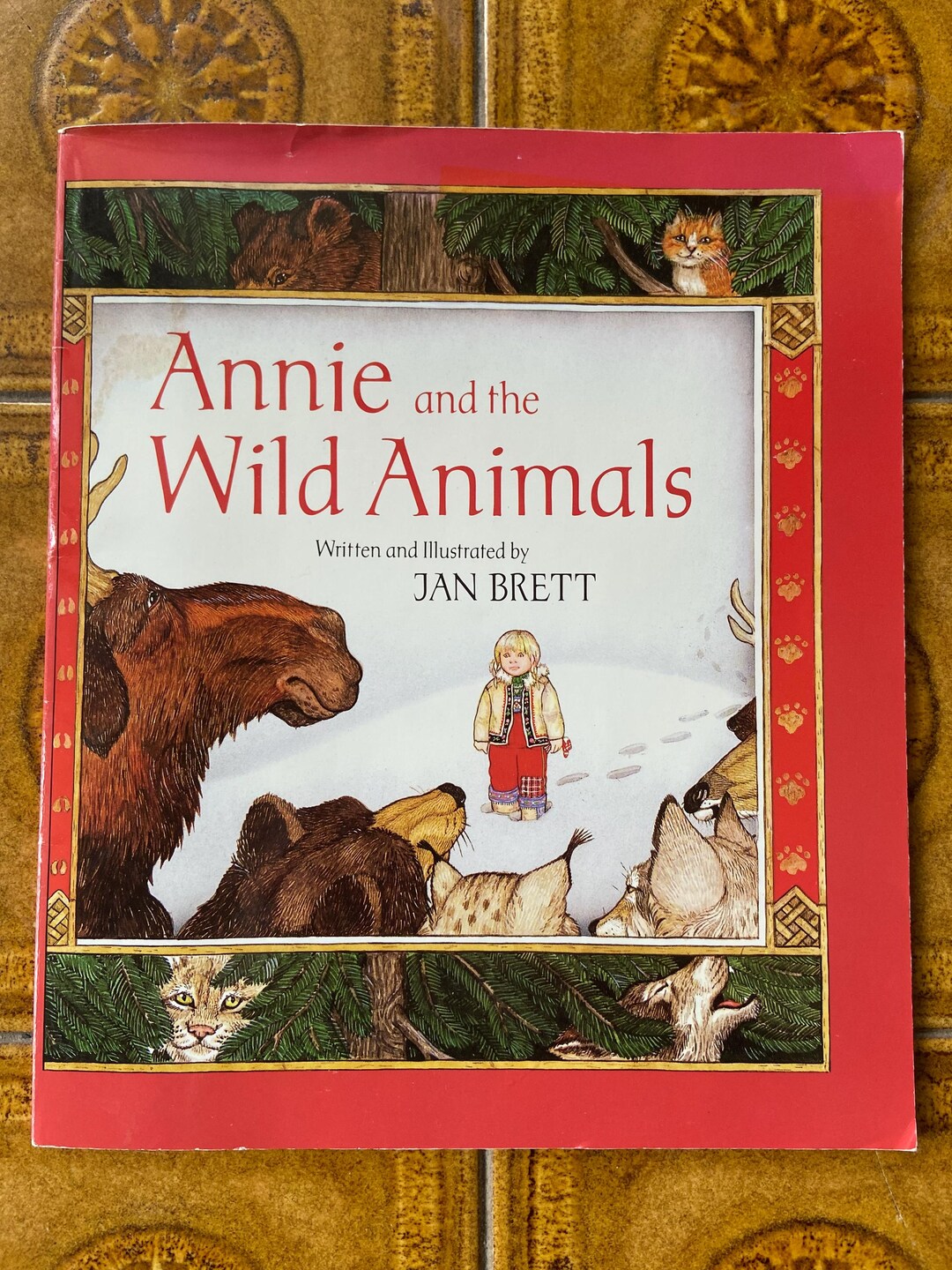 Annie and the Wild Animals by Jan Brett - Etsy