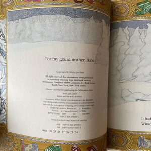 Annie and the Wild Animals by Jan Brett - Etsy