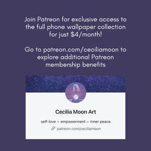 Phone Wallpaper Lockscreen Art let Go Witchy - Etsy