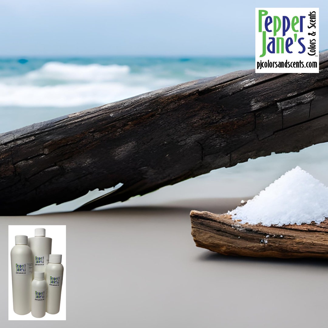 Beachwood and Sea Salt Fragrance Oil for Candles, Soap, Incense, Lotion ...