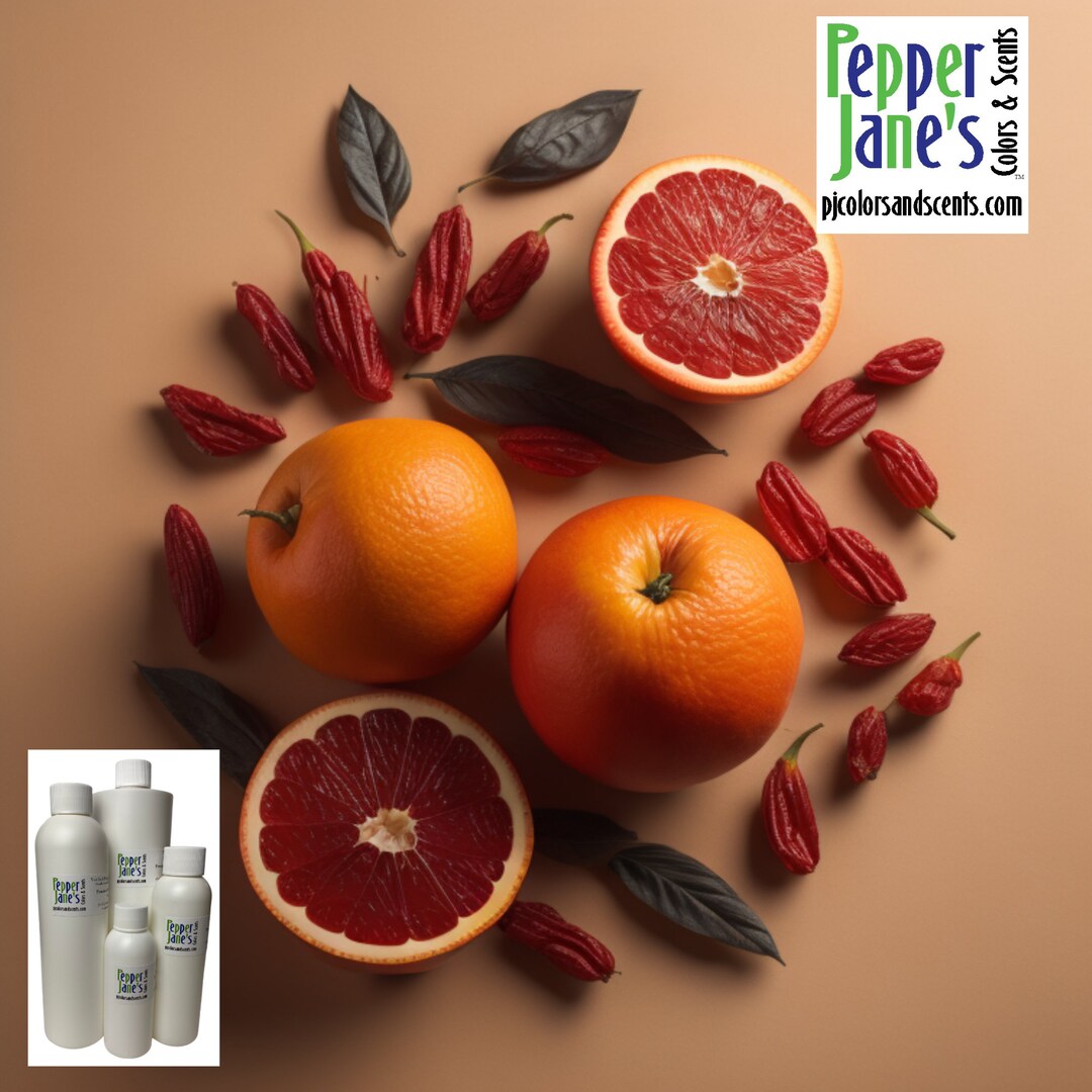 Blood Orange & Goji Berries Fragrance Oil for Candles, Soap, Incense ...