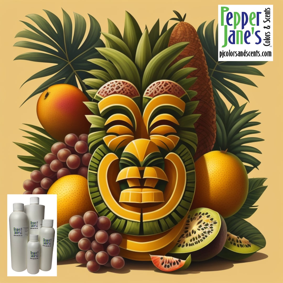 Tiki Waikiki Fragrance Oil for Candles, Soap, Incense, Lotion ...
