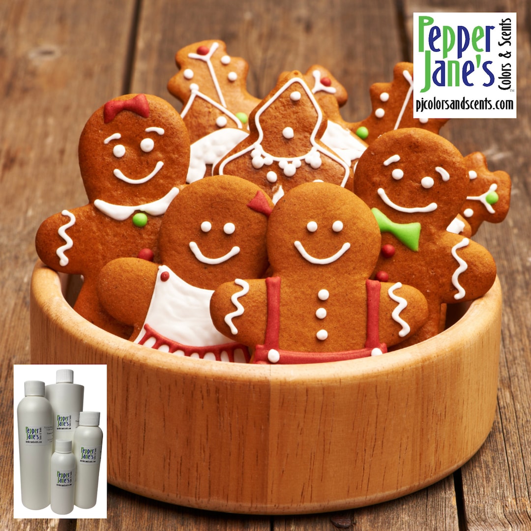 Frosted Gingerbread Fragrance Oil for Candles, Soap, Incense, Lotion ...
