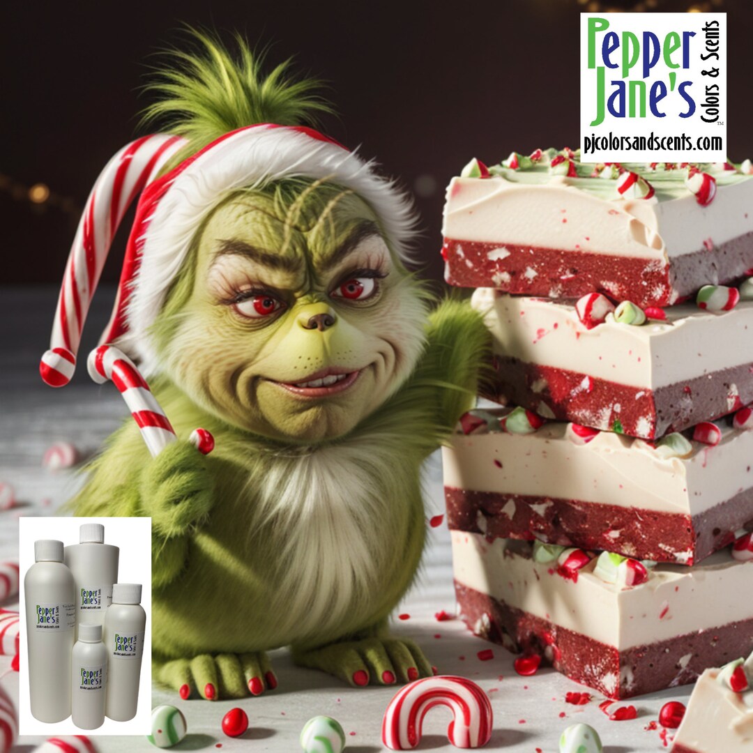 Grinch-mas Crunch Fragrance Oil for Candle Making, Soap, Lotion, Wax ...