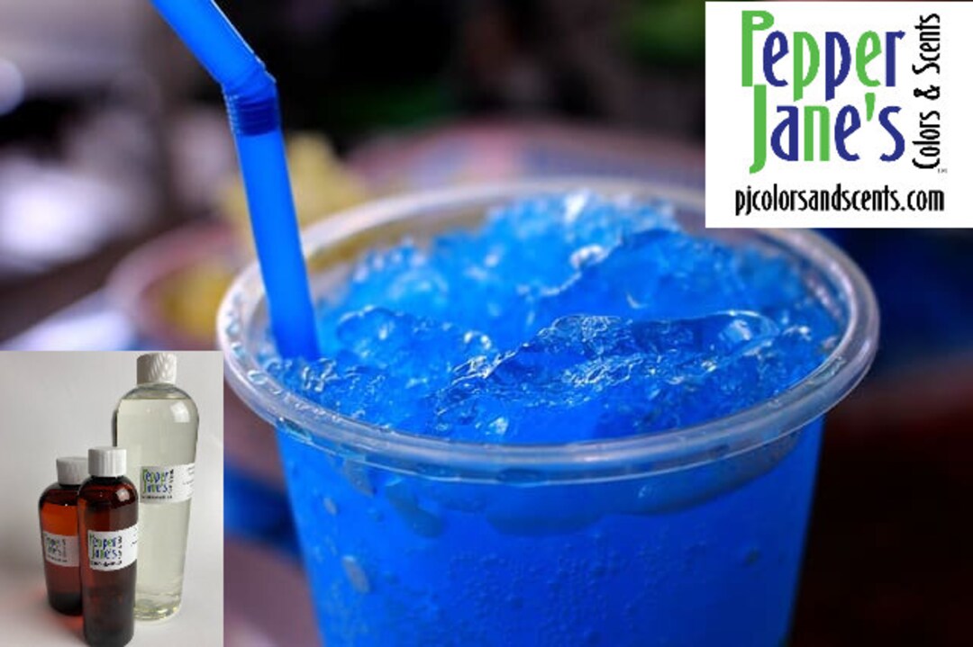 Blue Raspberry Slushie Fragrance Oil for Candles Soap - Etsy