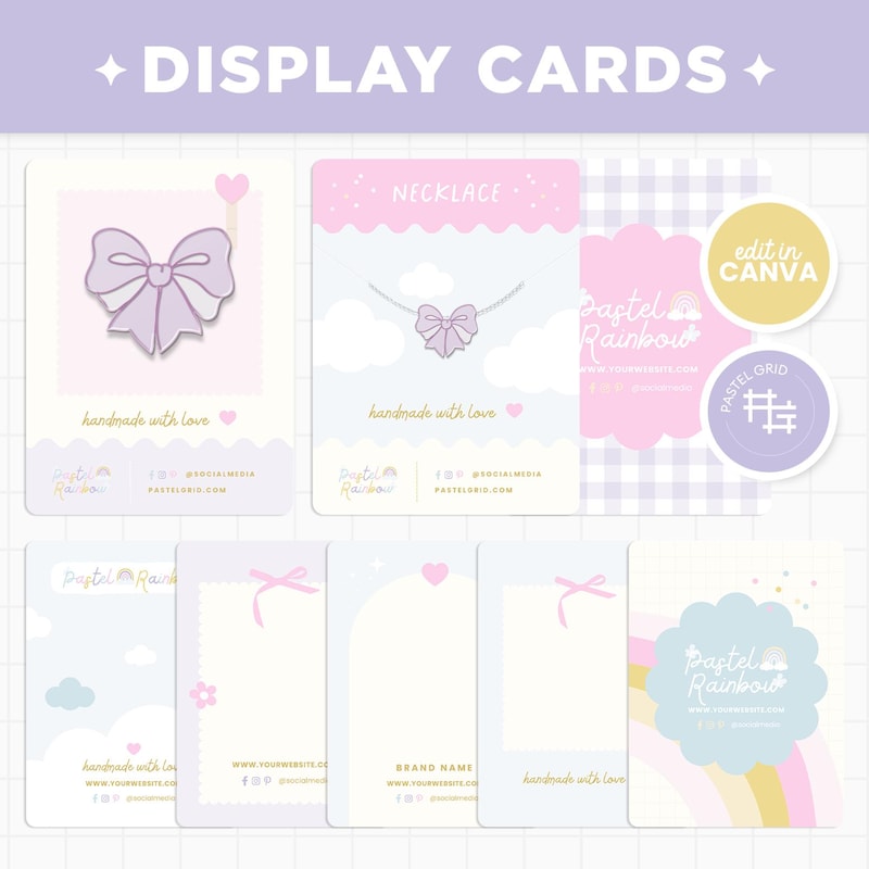 Display Cards - Etsy