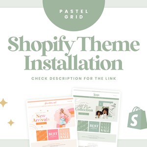 Shopify Theme Sage Green, Customizable Shopify Template, Editable Canva ...