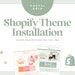 Shopify Theme Sage Green, Customizable Shopify Template, Editable Canva ...