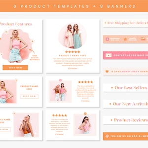 Email Templates Newsletter Design Editable in Canva, Email Banners and ...