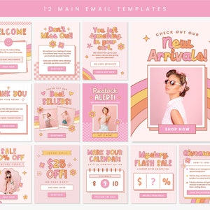 Email Templates Newsletter Design Editable in Canva Email Banners and ...