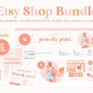 Etsy Shop Bundle Banner Templates Listing Photos and - Etsy