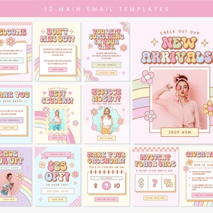 Email Templates Newsletter Design Editable in Canva Email Banners and ...