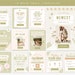 Newsletter Design Editable in Canva, Cottagecore Aesthetic Customizable ...