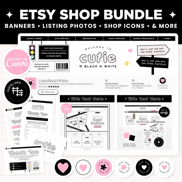 Cute Etsy Banner - Etsy