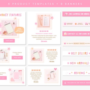 Newsletter Design Editable in Canva Pink Peach Orange Aesthetic ...