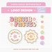 Email Signature Template Editable in Canva, Rainbow Pastel Pink Orange ...