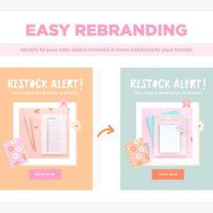 Newsletter Design Editable in Canva Pink Peach Orange Aesthetic ...