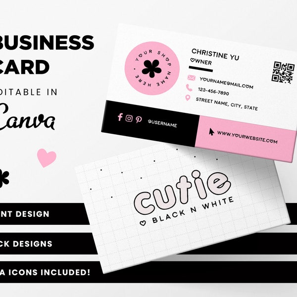 Calling Card Design - Etsy