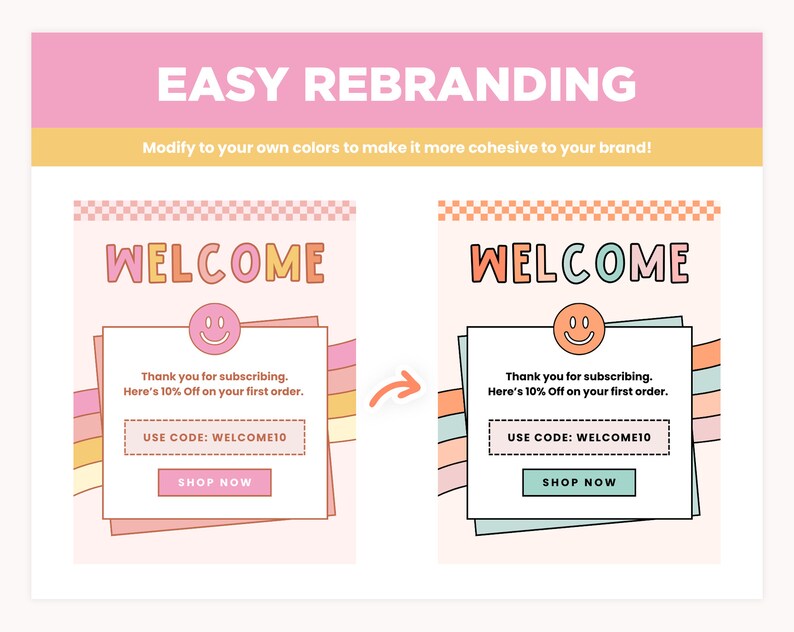 Email Templates Newsletter Design Editable in Canva Email Banners and ...