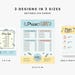 Price List Canva Template in Pastel Blue Yellow Aesthetic Customizable ...