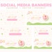 Branding Kit Spring Colorful Pastel Brand Canva Template - Etsy
