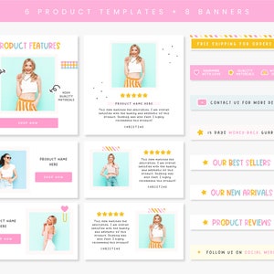 Email Templates Newsletter Design Editable in Canva, Email Banners and ...