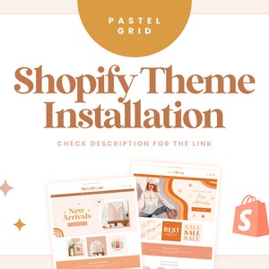 Shopify Theme Boho Beige Brown Shopify Template, Customizable Theme ...