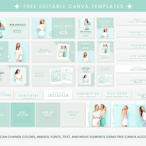 Shopify Theme Mint Green Minimalist Customizable Shopify Template ...