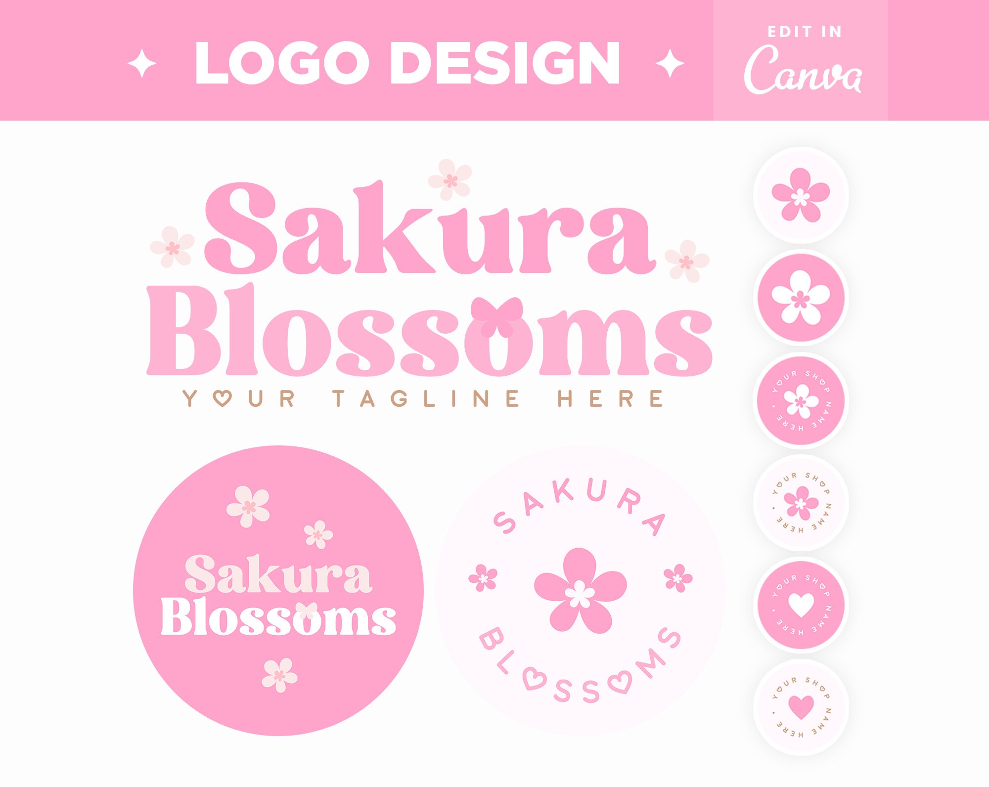 Blossoming Logo Blossom Logos | Blossom Logo Maker | BrandCrowd