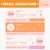 Email Signature Template Editable in Canva, Pink Sakura Cherry Blossoms ...