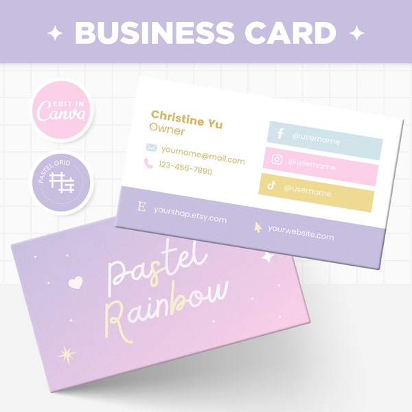 Calling Card Design - Etsy