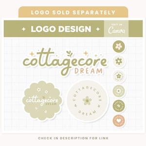 Link in Bio Canva Editable Template in Cottagecore Green Sage Instagram ...