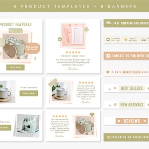 Newsletter Design Editable in Canva, Cottagecore Aesthetic Customizable ...