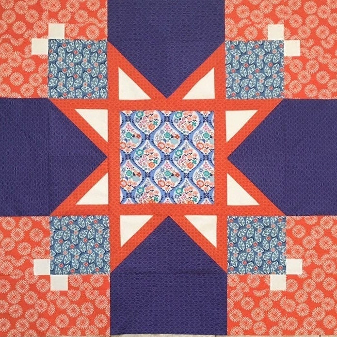 Stella Star Quilt PDF - Etsy