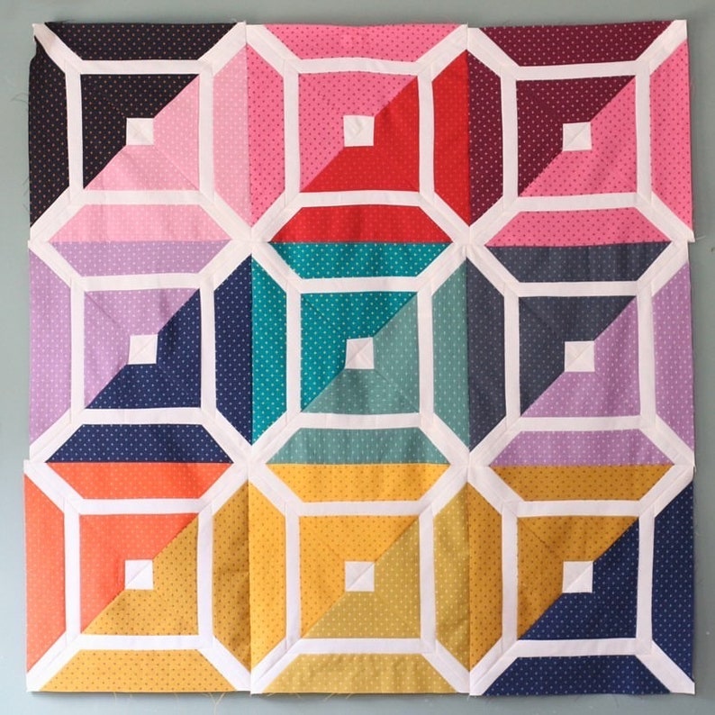 Gypsy Tiles Quilt Pattern PDF - Etsy