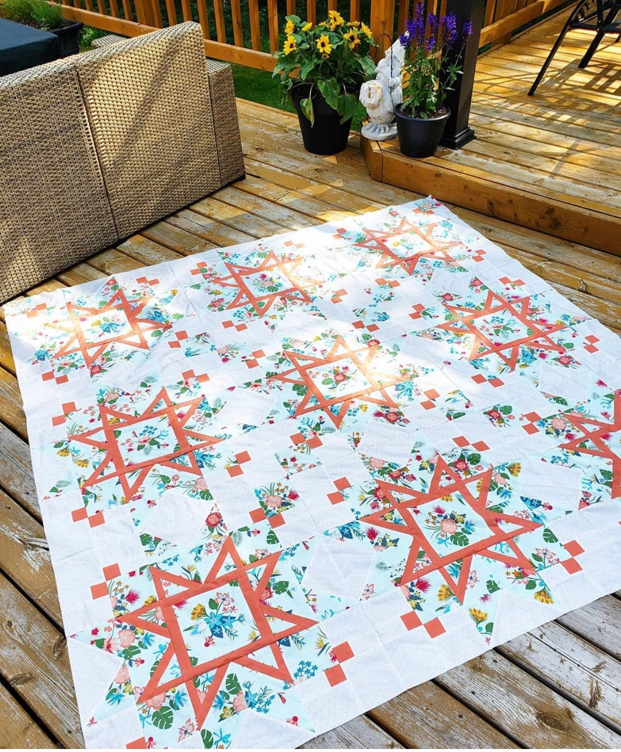 Stella Star Quilt PDF - Etsy