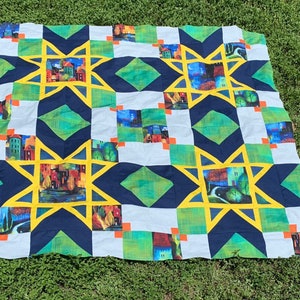 Stella Star Quilt PDF - Etsy
